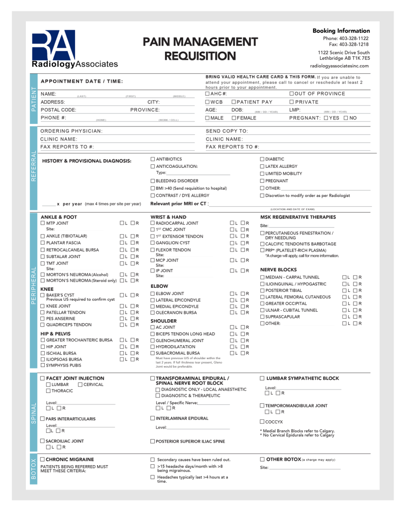 Referring Physicians – Radiology Associates